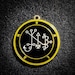 Seal of Balam // Ars Goetia Demon Sigil Necklace // Lesser Key of ...