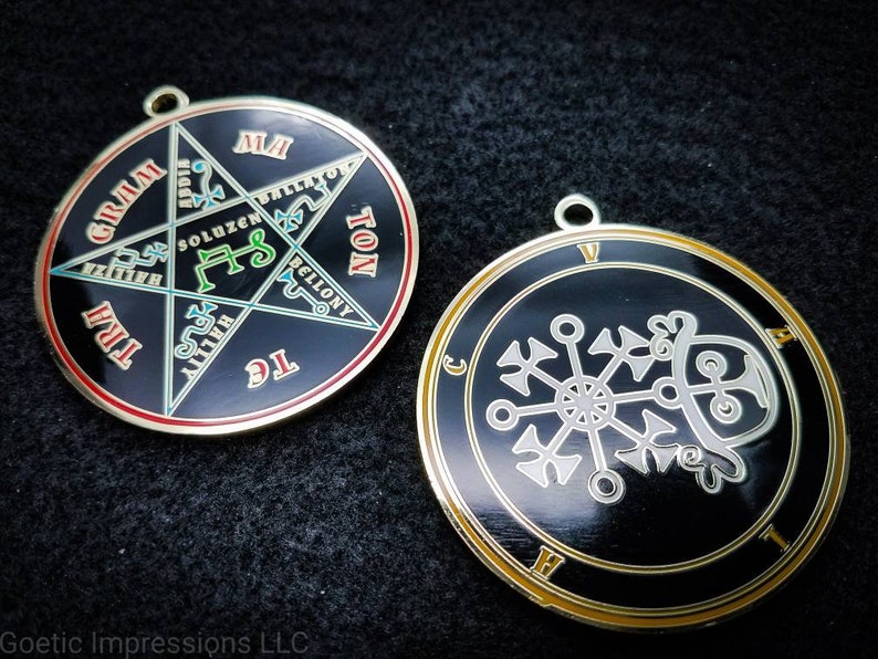 Seal of Valac // Ars Goetia Demon Sigil // Lesser Key of - Etsy