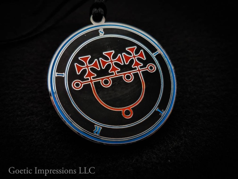 Sitri Sigil Goetia Seal Necklace for Goetic Demon Summoning | Etsy