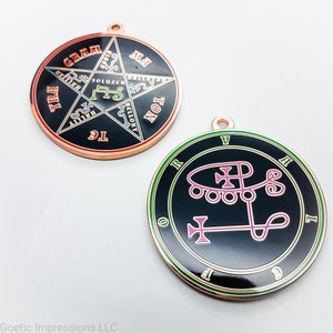 Valefor Sigil Lamen // Ars Goetia Demon Sigil // Lesser Key of Solomon ...