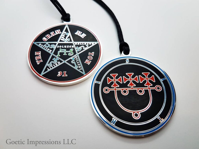 Sitri Sigil Goetia Seal Necklace for Goetic Demon Summoning | Etsy