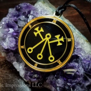 Marbas Sigil Medallion: Lesser Key of Solomon Goetic Sigil Medallion - Etsy