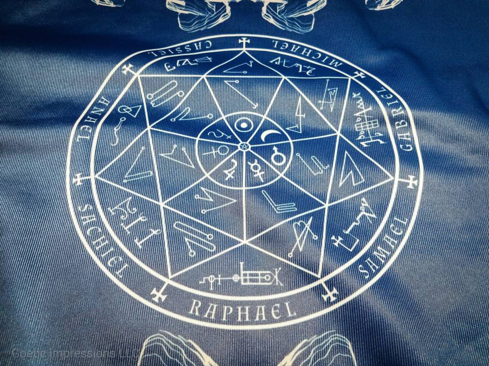 Archangel Seal Altar Cloth // Sigils of the 7 Planetary Archangels With ...