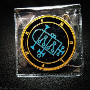 Malphas Sigil Medallion: Lesser Key of Solomon Ars Goetia Seal Ritual ...