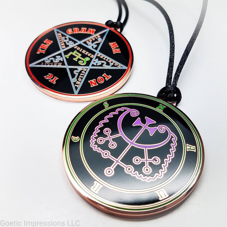 Seal of Haures // Ars Goetia Flauros Demon Sigil // Lesser Key - Etsy