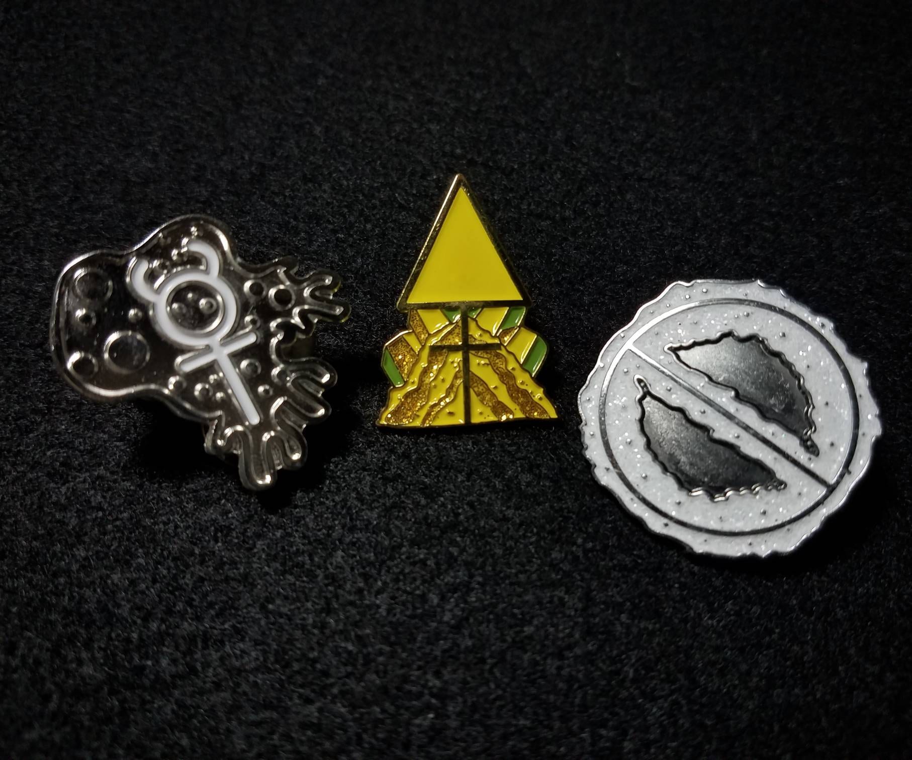 Three Primes of Alchemy Elements Enamel Pins - Etsy