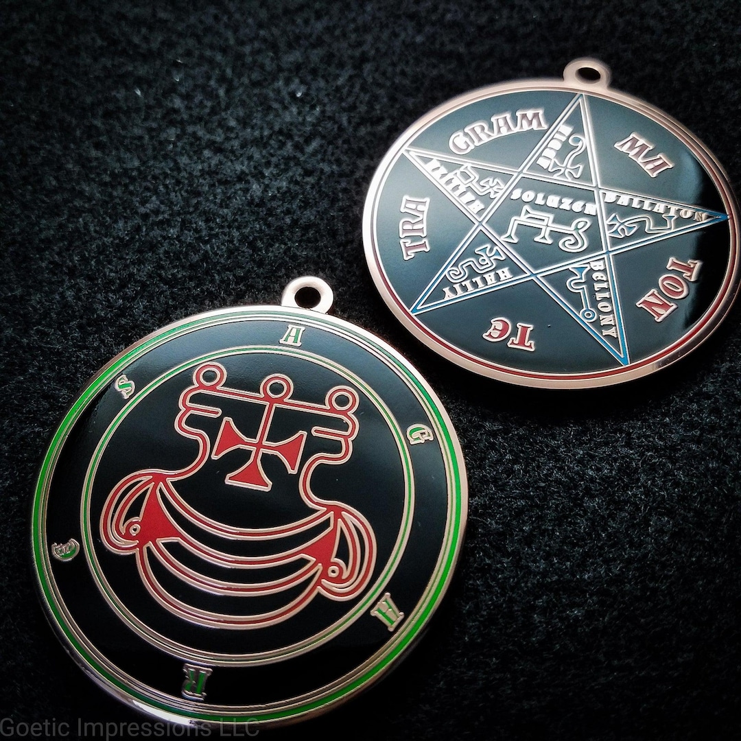 Seal of Agares // Ars Goetia Demon Sigil // Lesser Key of Solomon ...