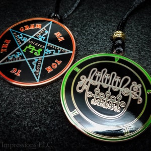 Vepar Sigil Medallion: Lesser Key of Solomon Ars Goetia Seal Ritual ...