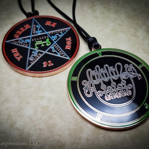 Vepar Sigil Medallion: Lesser Key of Solomon Ars Goetia Seal Ritual ...
