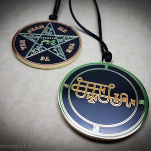 Copper Seal of Bune // Ars Goetia Demon Sigil // Lesser Key of Solomon ...