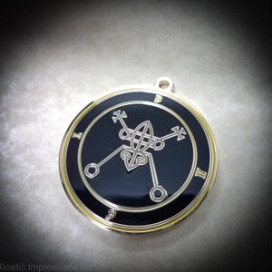 Bael Sigil Pendant // Ars Goetia Seal // Lesser Key of Solomon Goetic ...