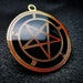 Satan Sigil Pendant, Satanic Ritual Medallion - Etsy