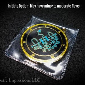 Seal of Asmoday (asmodeus) // Ars Goetia Demon Sigil Necklace // Lesser ...