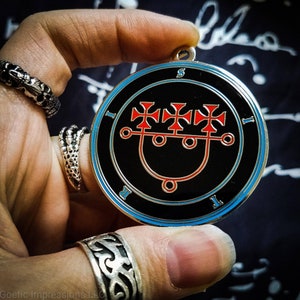Sitri Sigil Goetia Seal Necklace for Goetic Demon Summoning Rituals ...