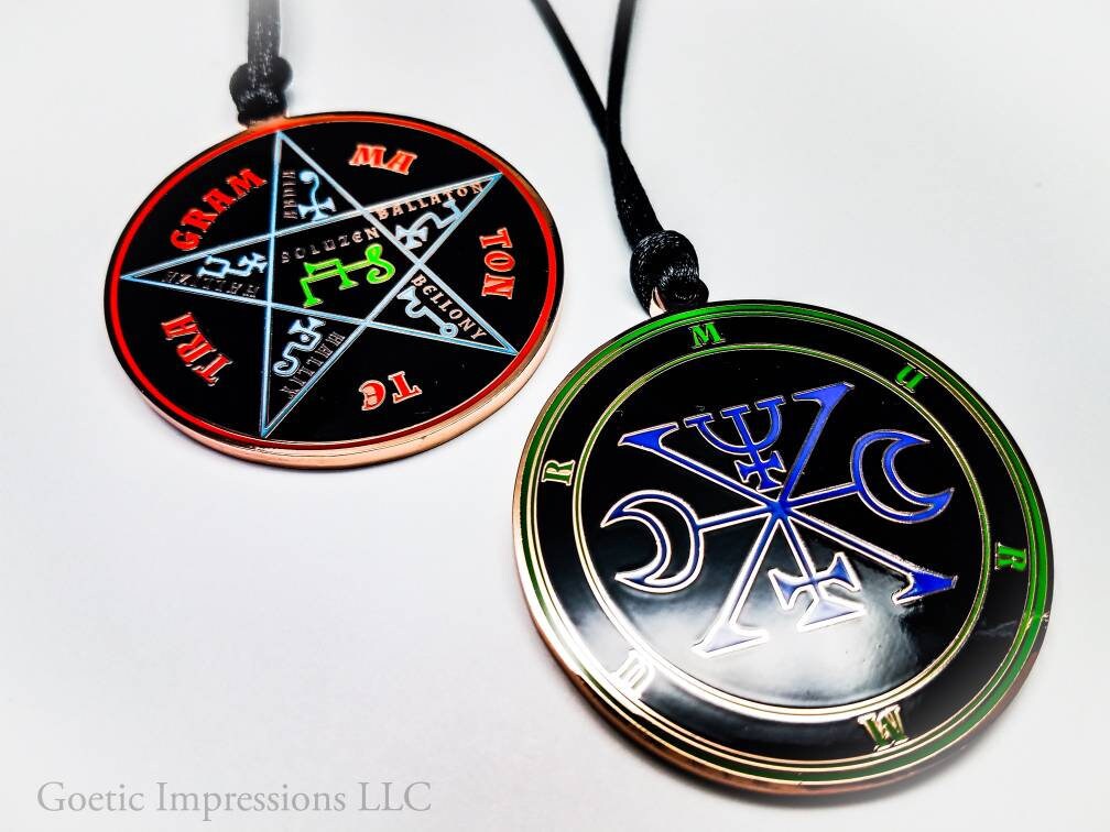 Murmur Sigil Medallion: Lesser Key of Solomon Ars Goetia Seal Ritual ...