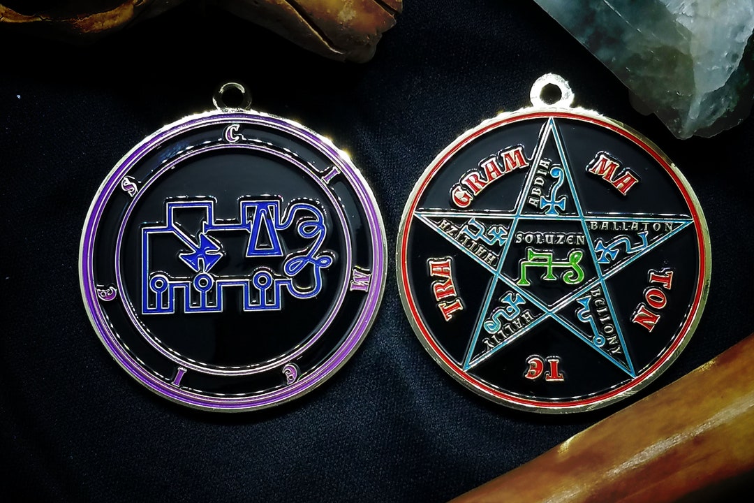 Cimeies Sigil Medallion: Lesser Key of Solomon Goetic Sigil Medallion ...