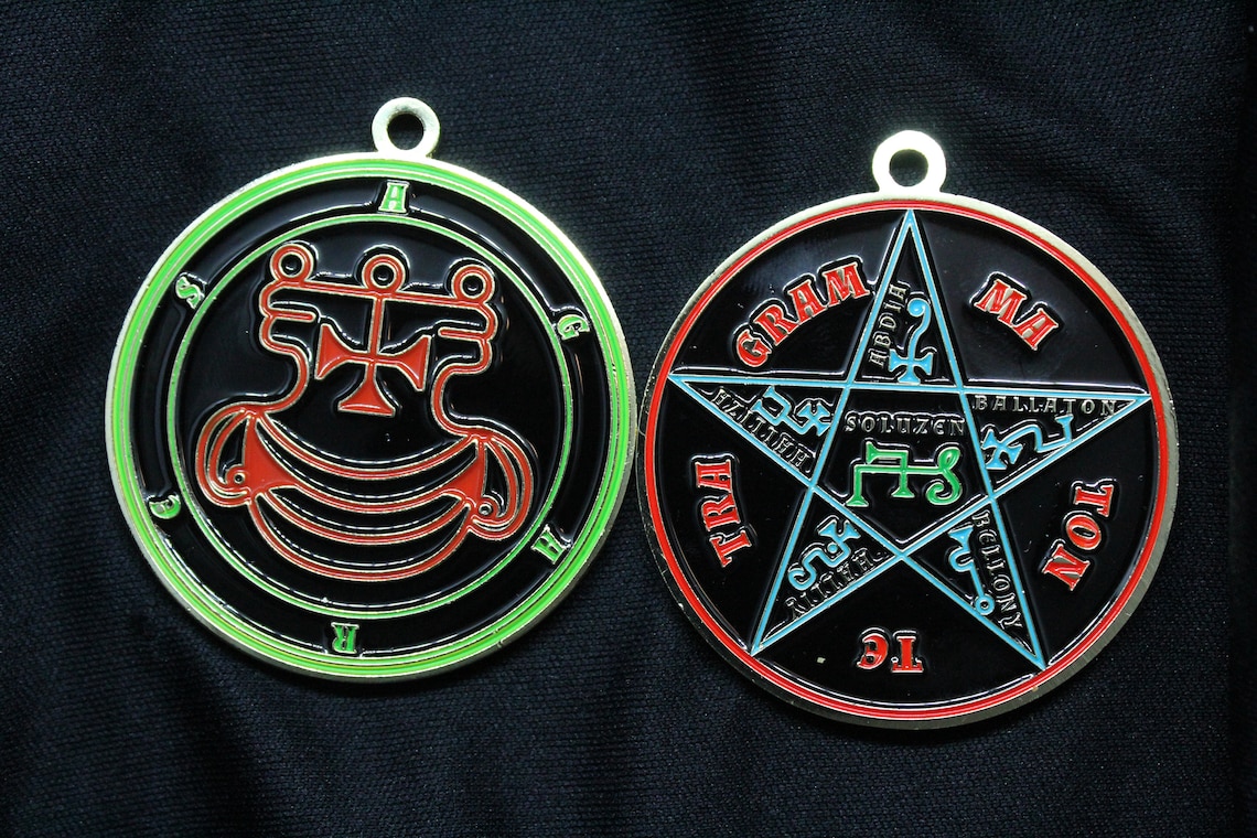 Seal of Agares // Ars Goetia Demon Sigil // Lesser Key of | Etsy