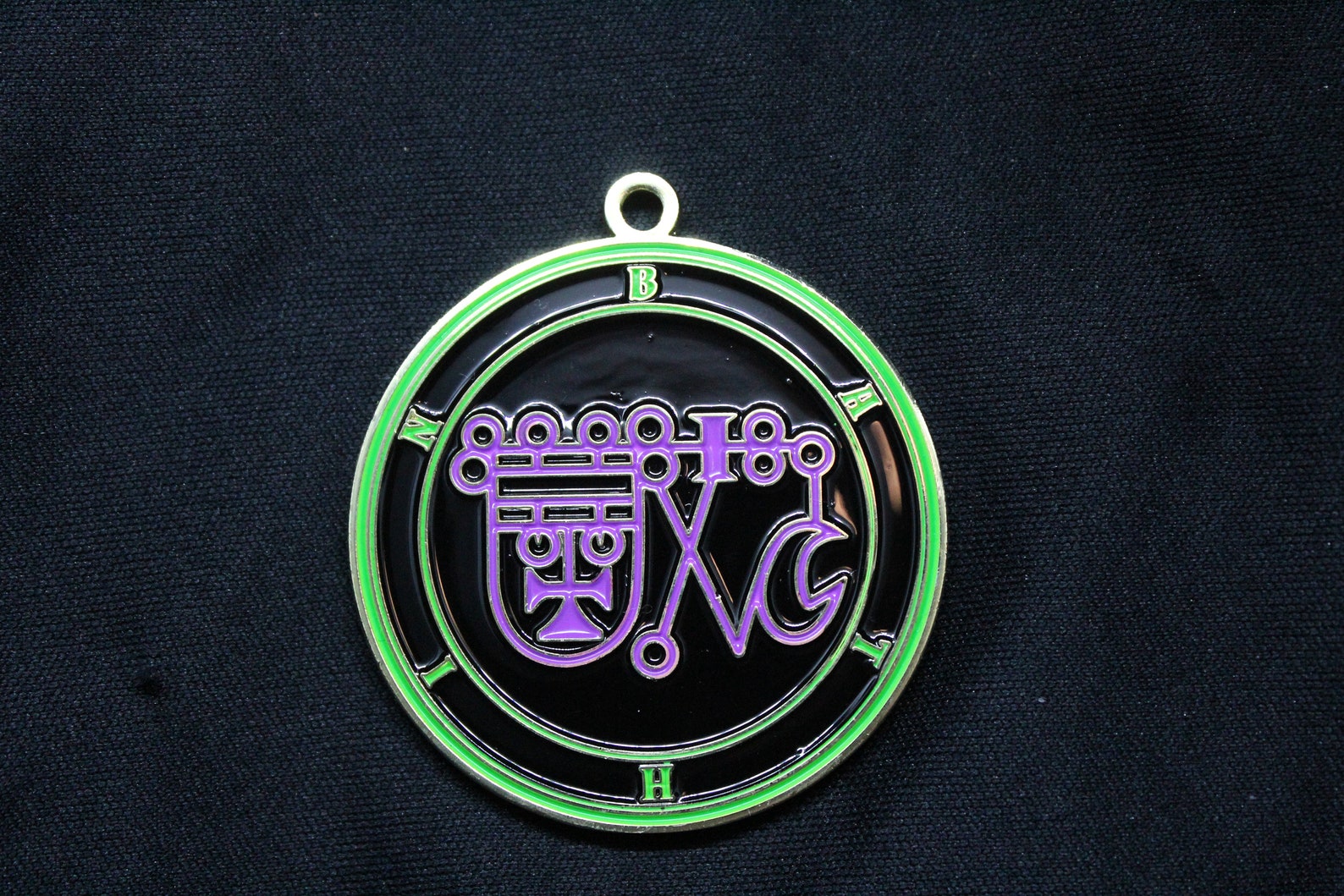 Bathin Sigil Necklace // Ars Goetia Demon Seal// Lesser Key of | Etsy