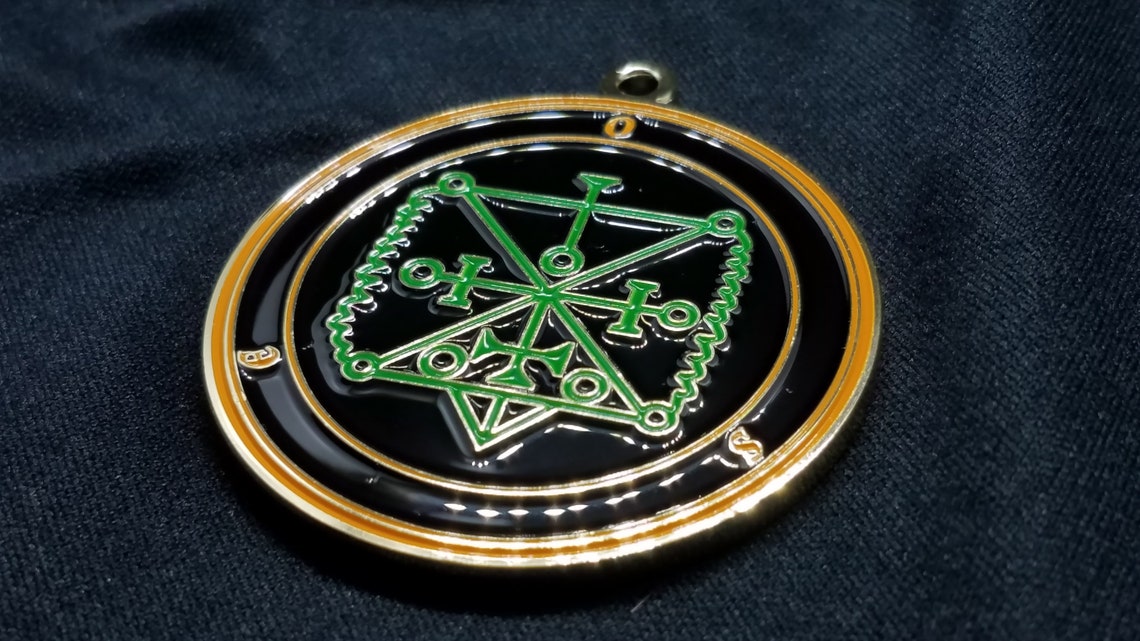 Ose Sigil Necklace // Ars Goetia Demon Seal // Lesser Key of - Etsy
