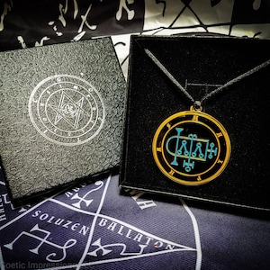 Malphas Sigil Medallion: Lesser Key of Solomon Ars Goetia Seal Ritual ...