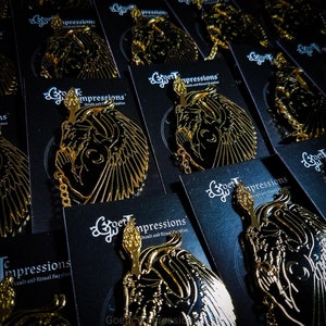 Baphomet Hard Enamel Pin, Praying Goat Enamel Pin, Goat of Mendes ...