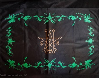 Belial Altar Cloth // Goetia Sigil Altar Cloth - Etsy