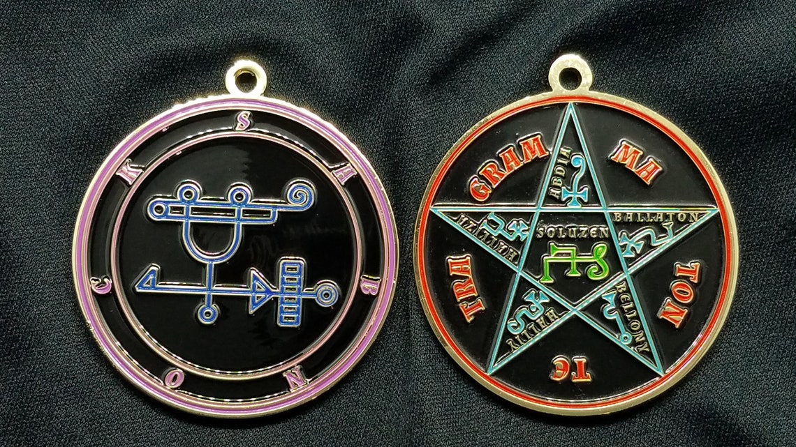 Seal of Sabnock Sigil Pendant // Ars Goetia Demon // Lesser | Etsy