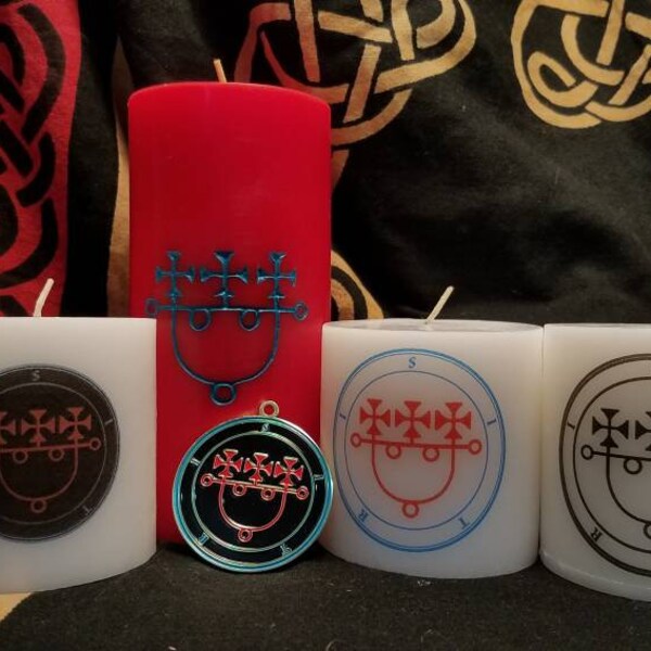Sitri Sigil Candle - Etsy