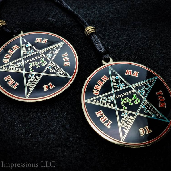 Pentagram Necklace - Etsy