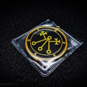 Marbas Sigil Medallion: Lesser Key of Solomon Ars Goetia Seal Ritual ...