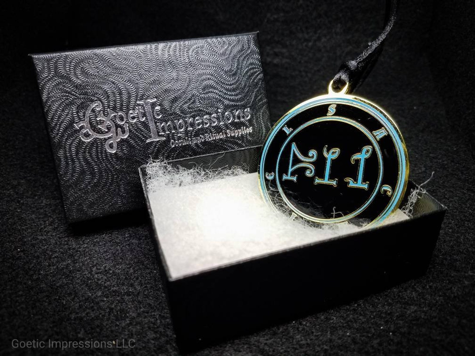 Archangel Sachiel Sigil Medallion Heptameron Inspired - Etsy