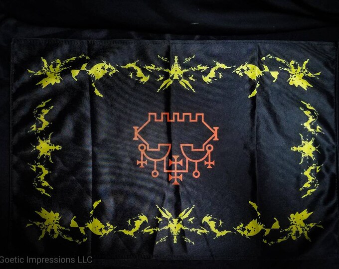 Belial Altar Cloth // Goetia Sigil Altar Cloth - Etsy