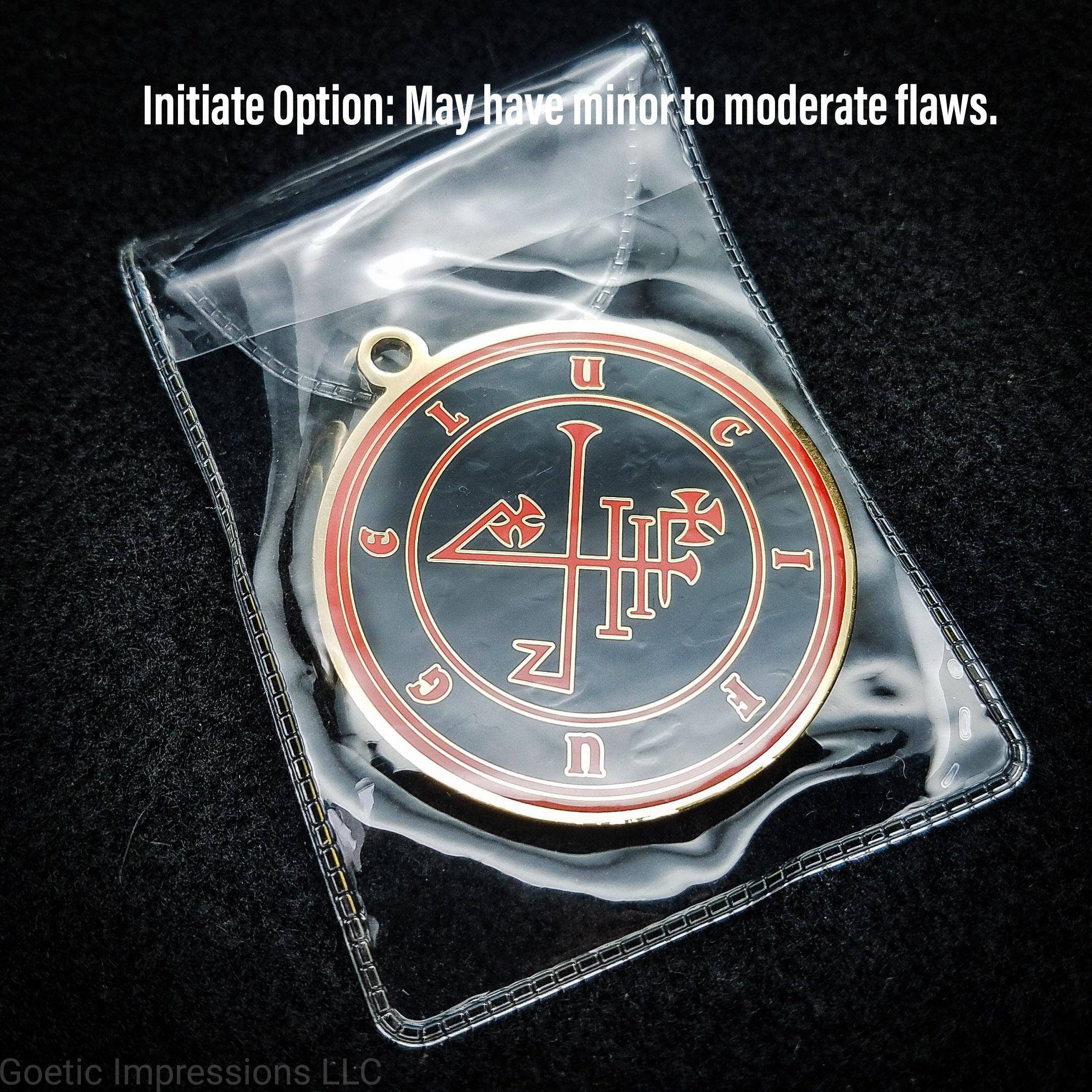 LUCIFUGE Sigil Pendant, Satanic Ritual Medallion - Etsy