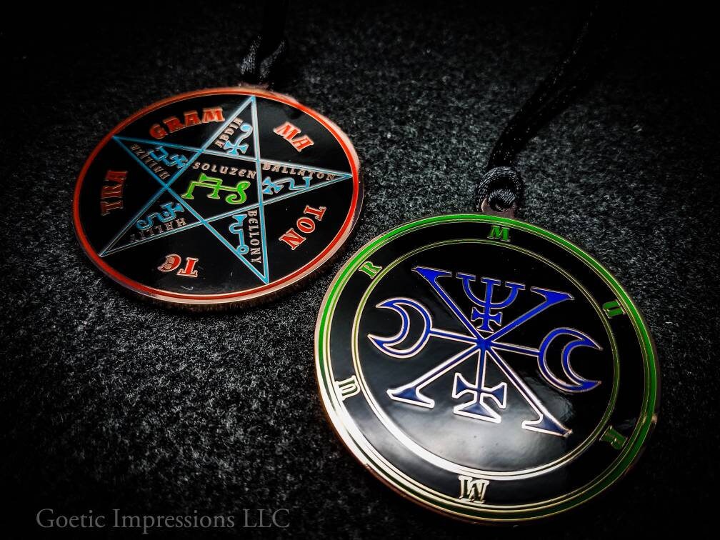 Murmur Sigil Medallion: Lesser Key of Solomon Ars Goetia Seal Ritual ...