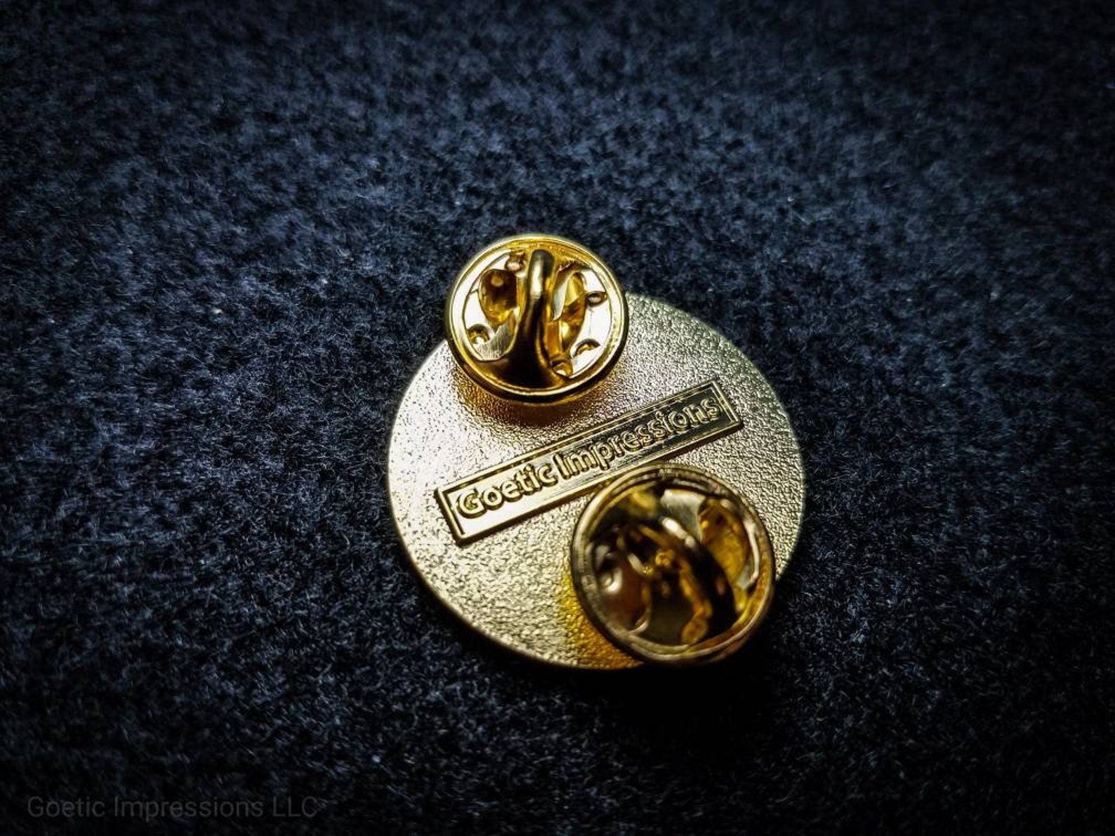 Leviathan Sigil Hard Enamel Pin, Satanic Lapel Pin - Etsy