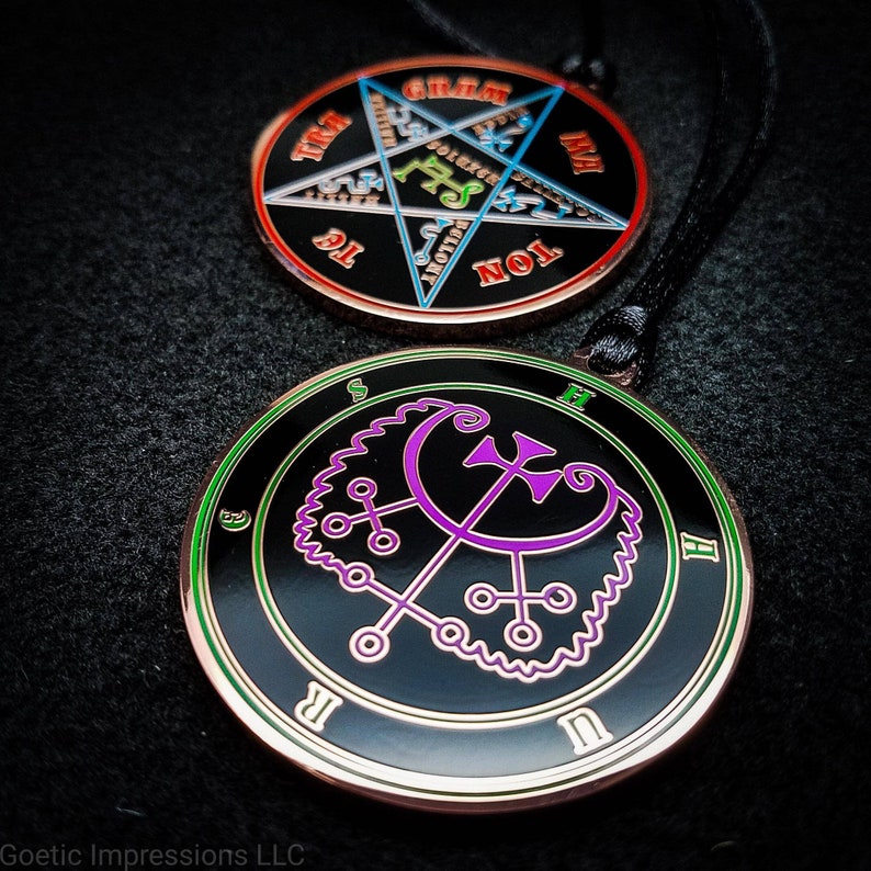 Seal of Haures // Ars Goetia Flauros Demon Sigil // Lesser Key - Etsy