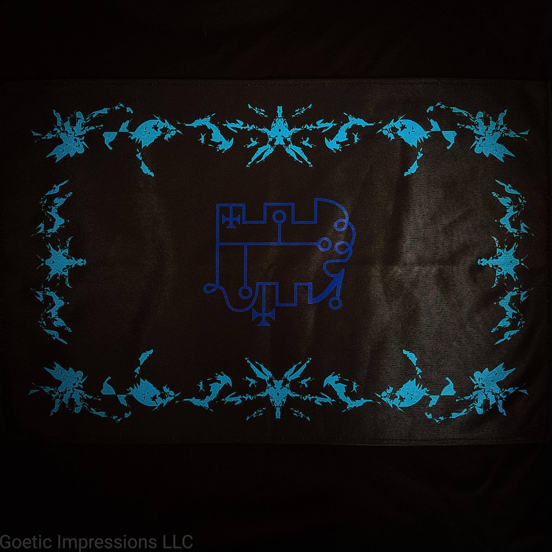 STOLAS Altar Cloth // Ars Goetia Sigil Altar Cloth Wall - Etsy