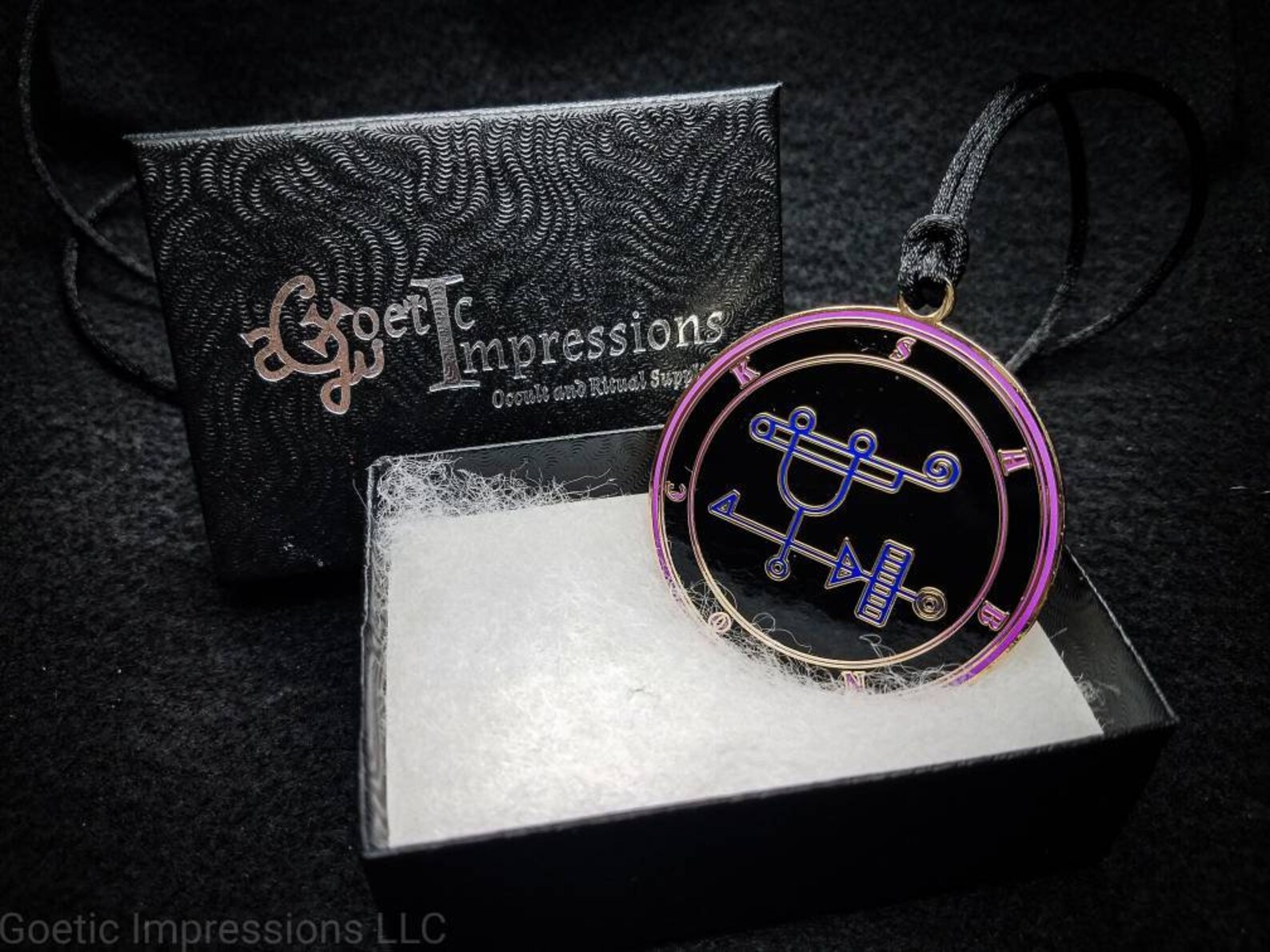 Seal of Sabnock Sigil Pendant // Ars Goetia Demon Necklace // - Etsy