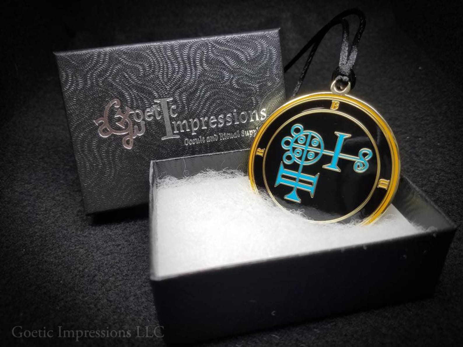 Buer Sigil Necklace // Ars Goetia Demon Seal Pendant for | Etsy