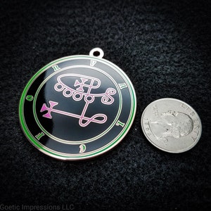 Valefor Sigil Lamen // Ars Goetia Demon Sigil // Lesser Key of Solomon ...