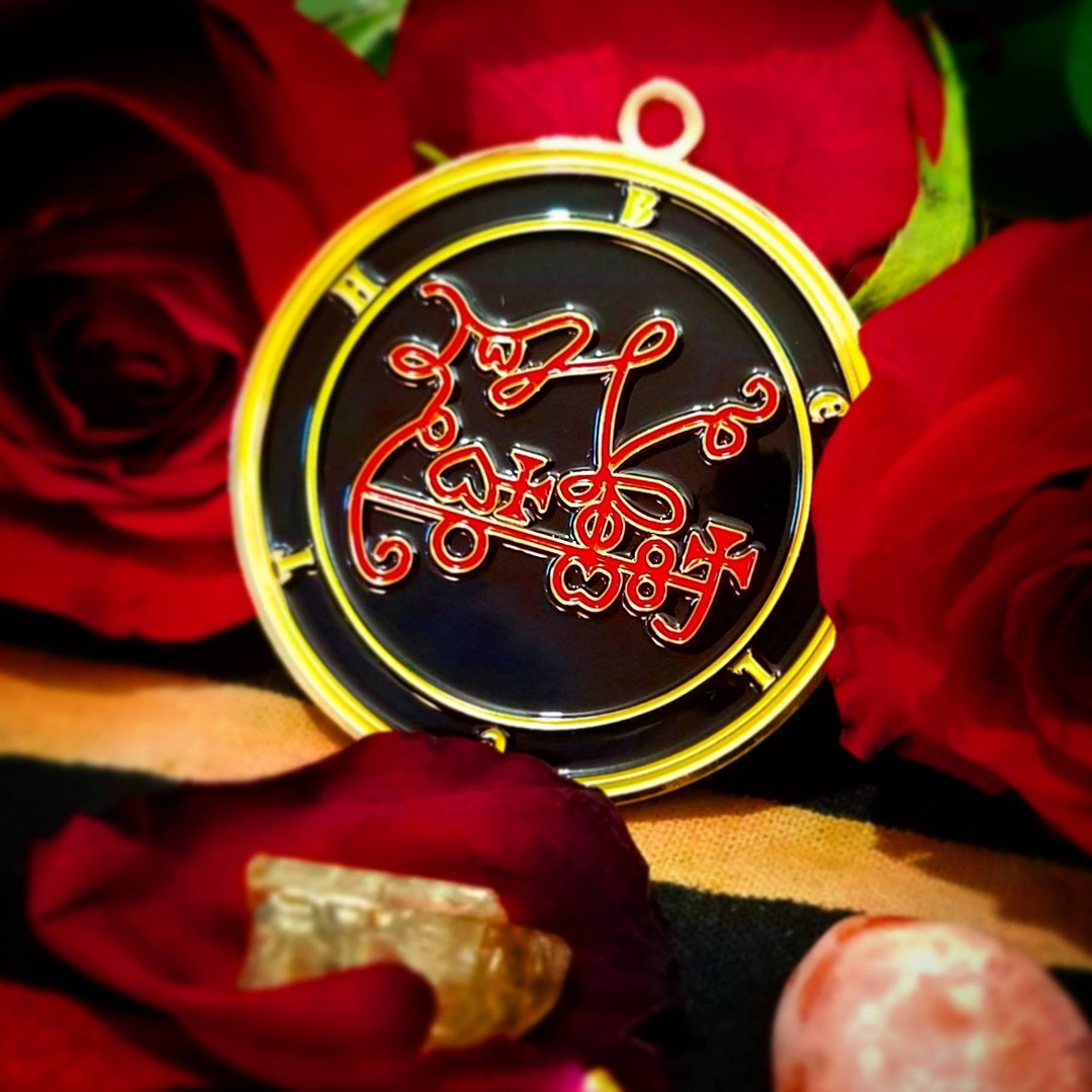 Seal of Beleth Sigil Necklace // Ars Goetia Demon Amulet // - Etsy