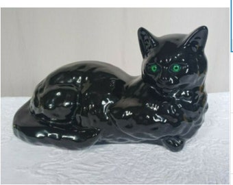 Large Cat Figurine - Etsy