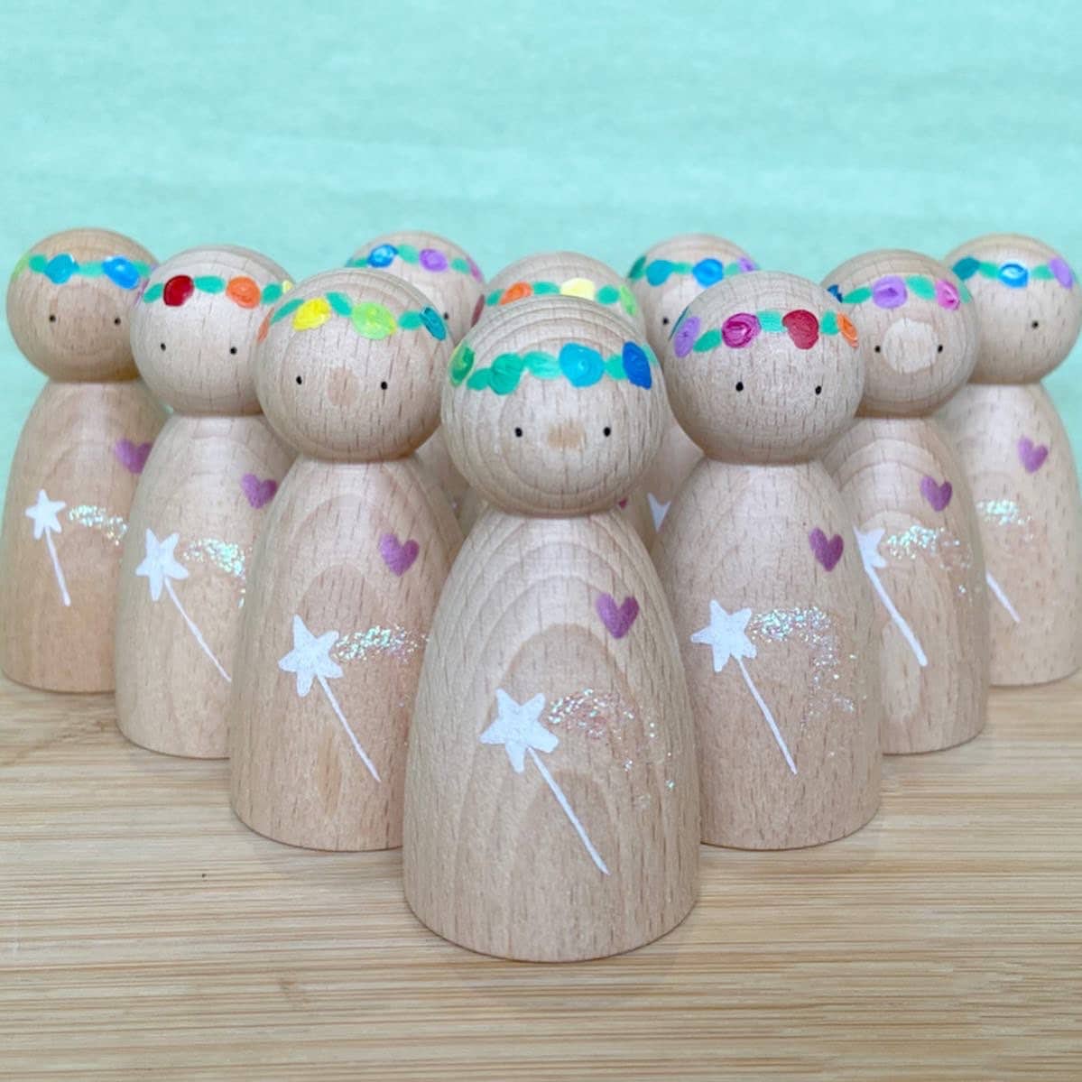 Tooth / Dummy / Worry Fairy Peg Doll - Etsy