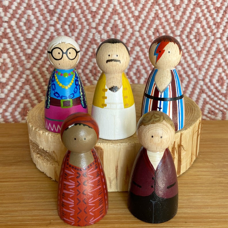 Historical / Famous Figure Peg Doll | Etsy