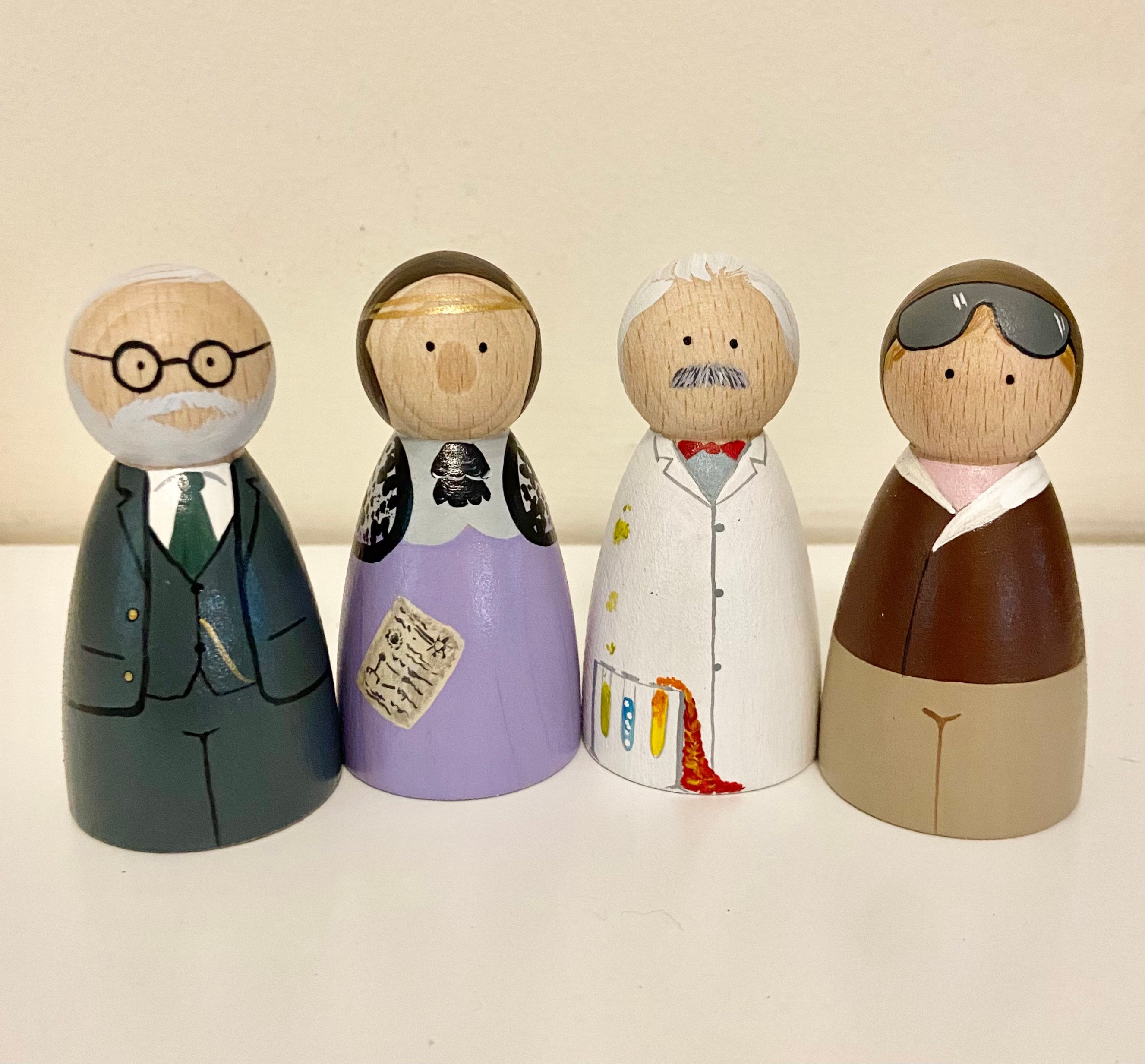 Historical / Famous Figure Peg Doll - Celebrity Famous Person ...