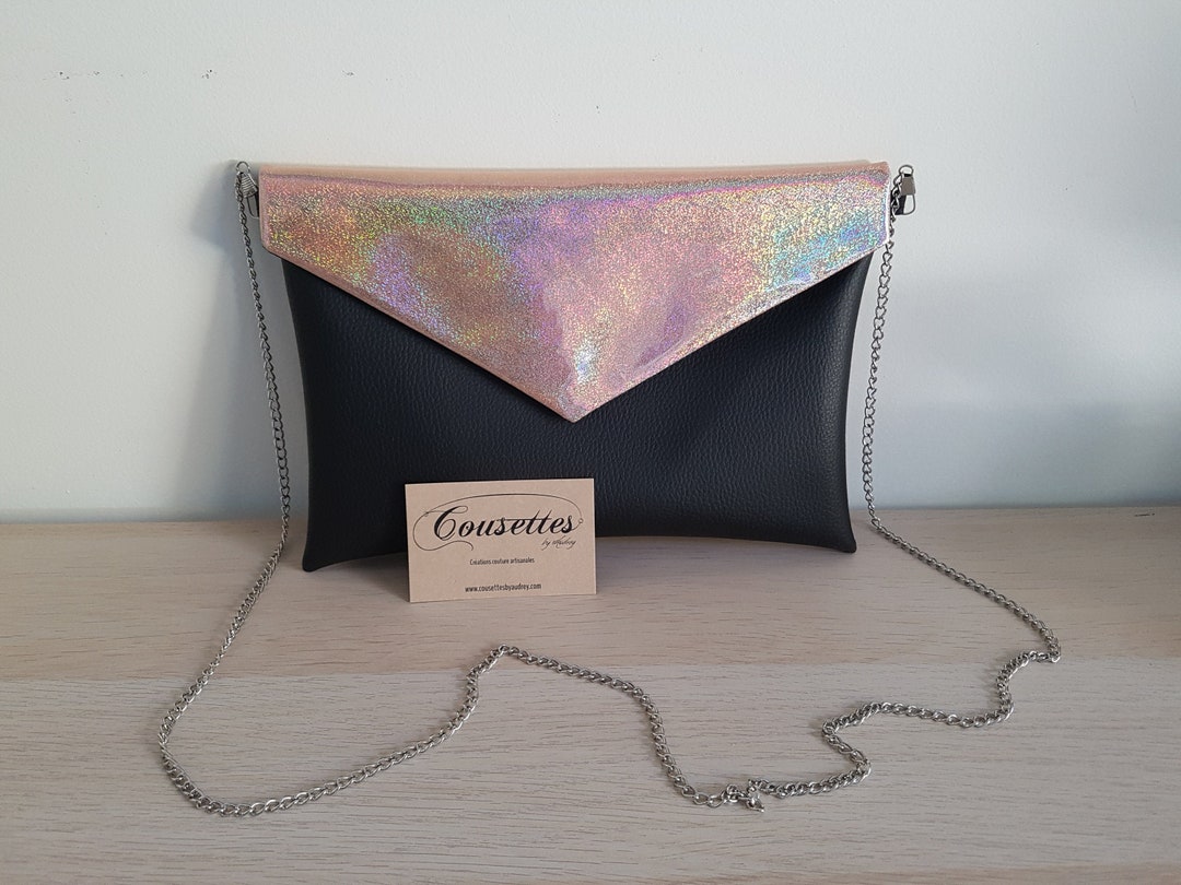 Unique Creation Pouch in Faux Leather Made in France and Craft ...