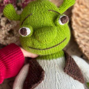 Ogre Shrekk Knitting Toy Pattern PDF (42 Cm), 2 Needles Version ...