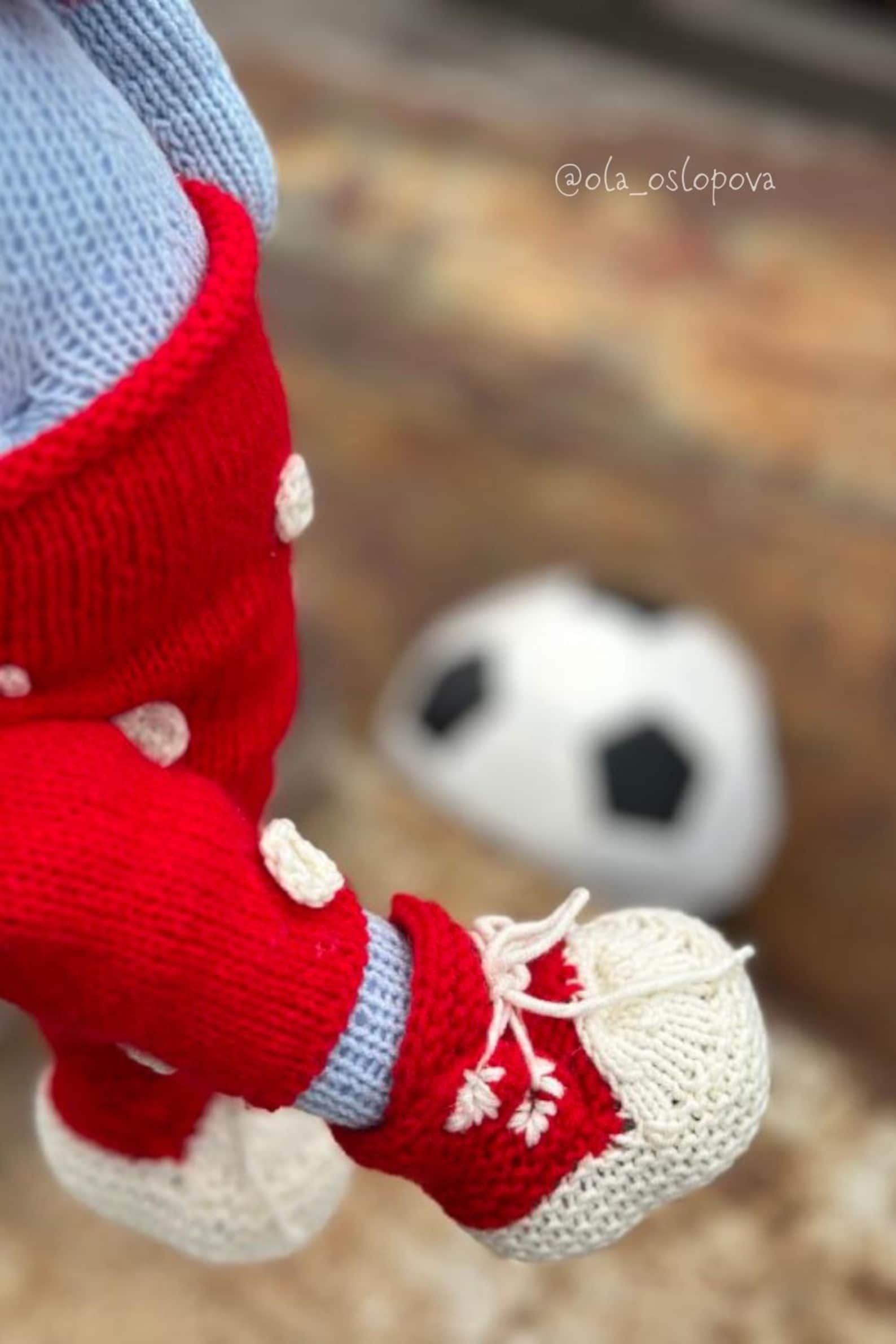 Wolf Knitting Pattern - 2 Needles Version - Beginner Knit Toy Patterns ...