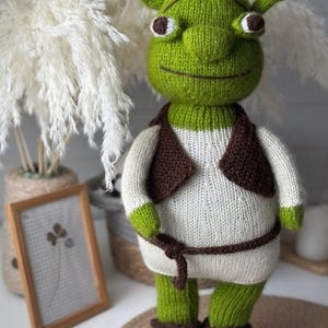 Ogre Shrekk Knitting Toy Pattern PDF (42 Cm), 2 Needles Version ...