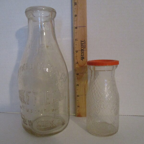 Ny Milk Bottles - Etsy